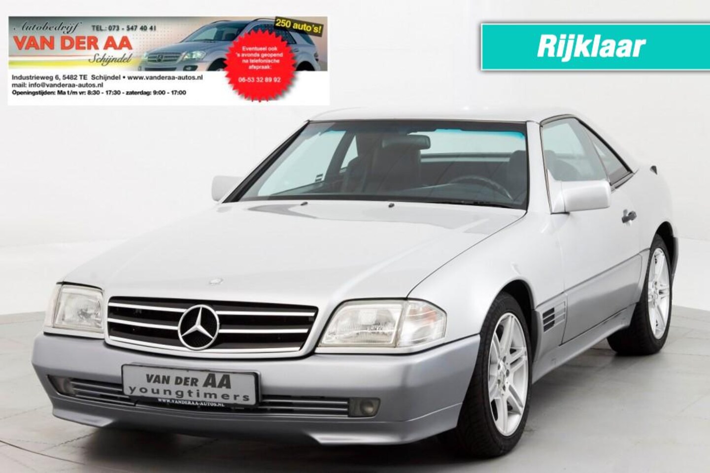 Mercedes-Benz SL-klasse Cabrio 300SL Cabriolet Automaat W129 Youngtimer ...