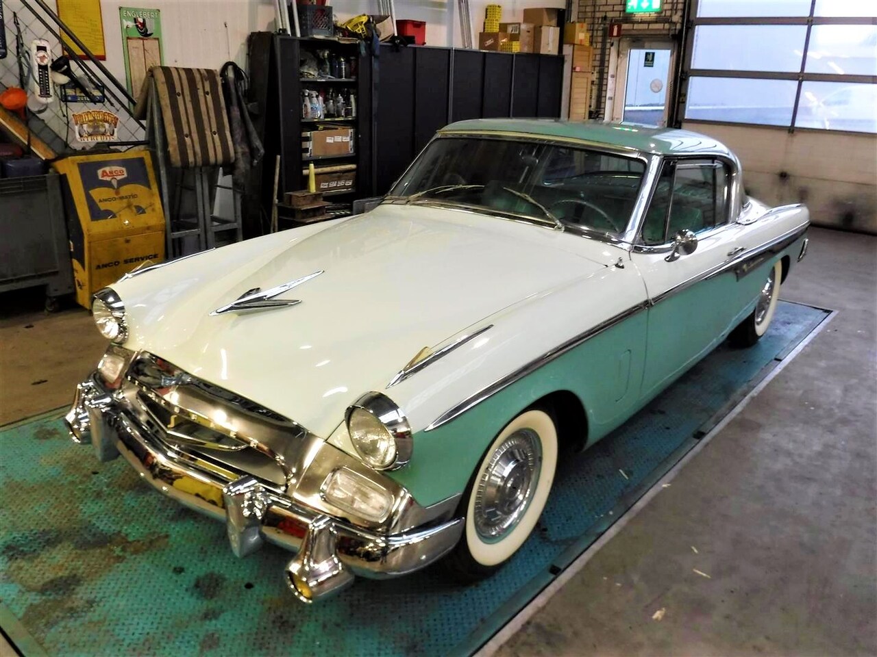 Studebaker Speedster 8 cilinder 1955 Benzine - Occasion te koop op ...