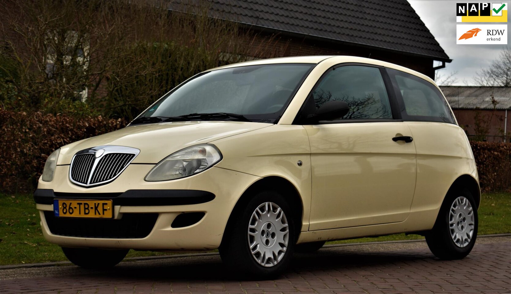 Lancia Y(psilon) 1.2 MET AIRCO, ELECKTRISCHE RAMEN EN MEER 2006 Benzine ...