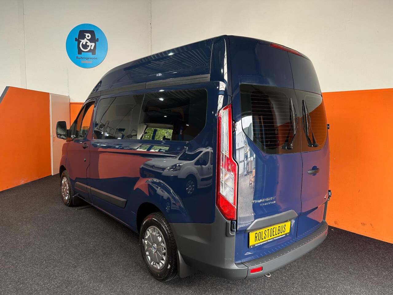 Ford Transit Custom Rolstoelbus Draaibare Pass. Stoel| Rolstoel ...
