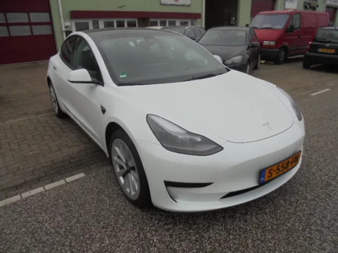 Tesla Model 3 Ryzen Accu tot 100% Laden Direct rijden 2022 Elektrisch ...