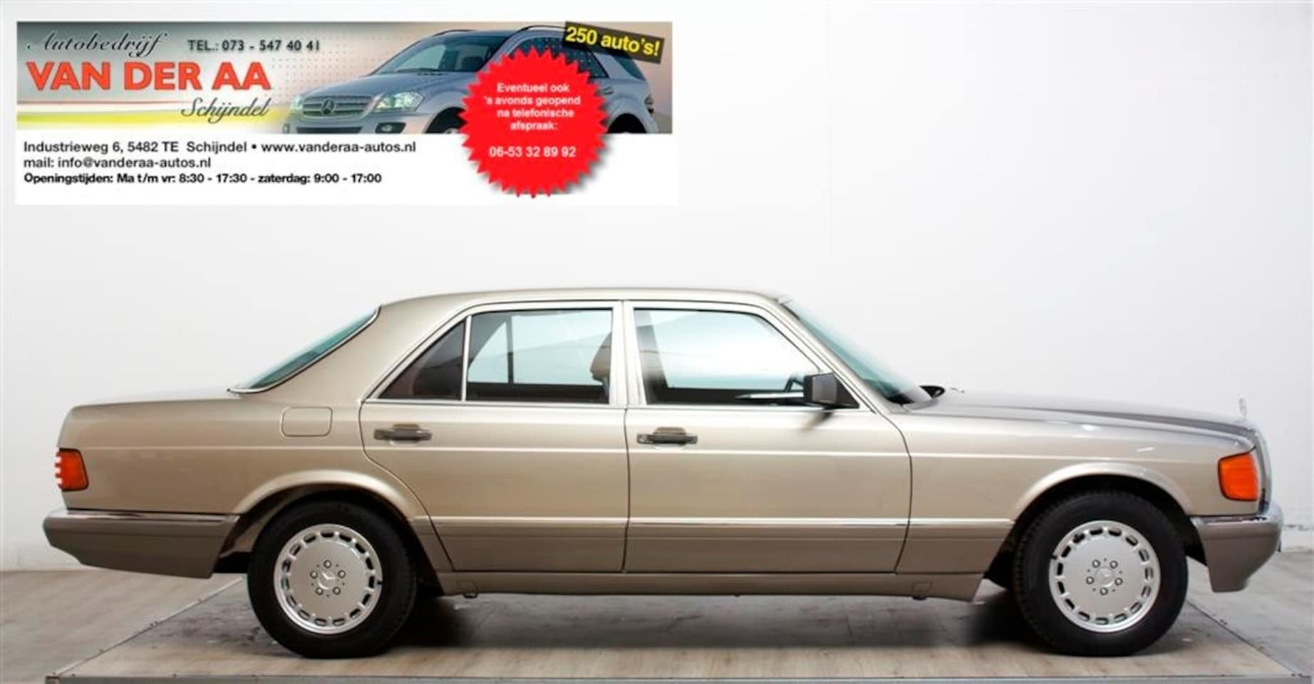 Mercedes-Benz S-klasse 300/260 SE Automaat Old/Youngtimer Unieke auto ...