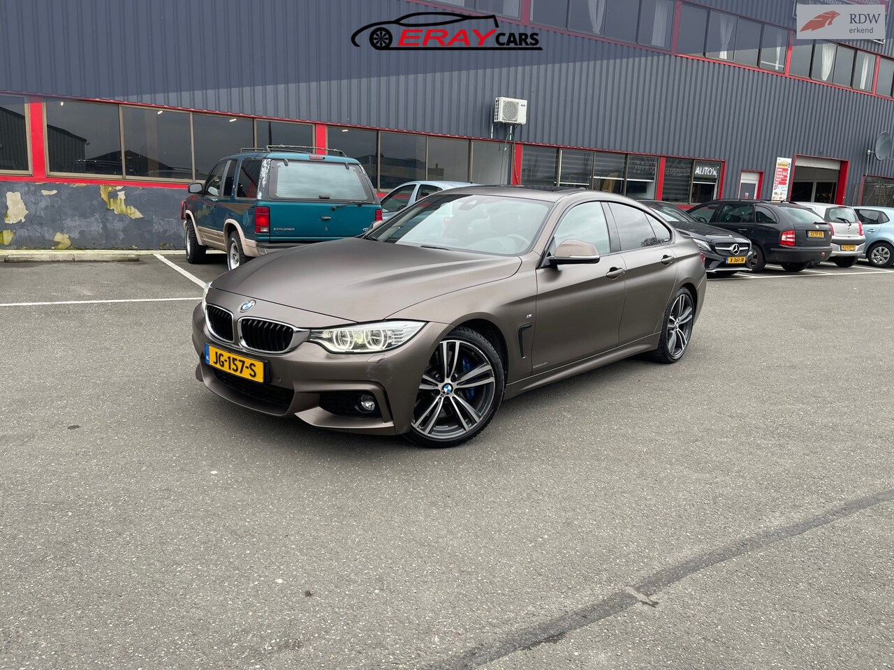 BMW 4-serie Gran Coupé 430d High Executive/ M-SPORT / AUTOMAAT / OPEN DAK / LEER / 19 " SP VLG ...