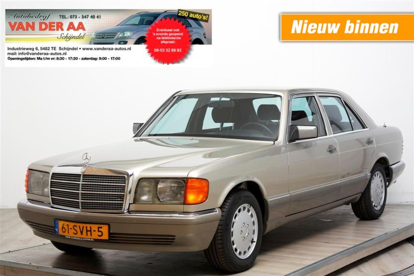 Mercedes-Benz S-klasse 300/260 SE Automaat Old/Youngtimer Unieke auto ...