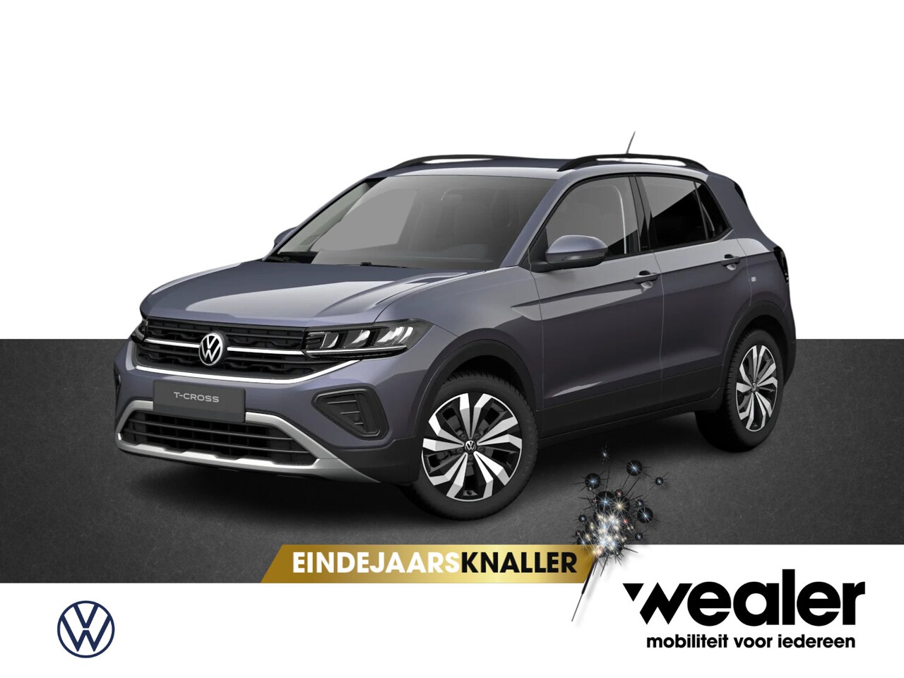 Volkswagen T-Cross Life Edition 1.0 85 kW / 116 pk TSI SUV 7 versn. D SG | Multimedia pakket ...