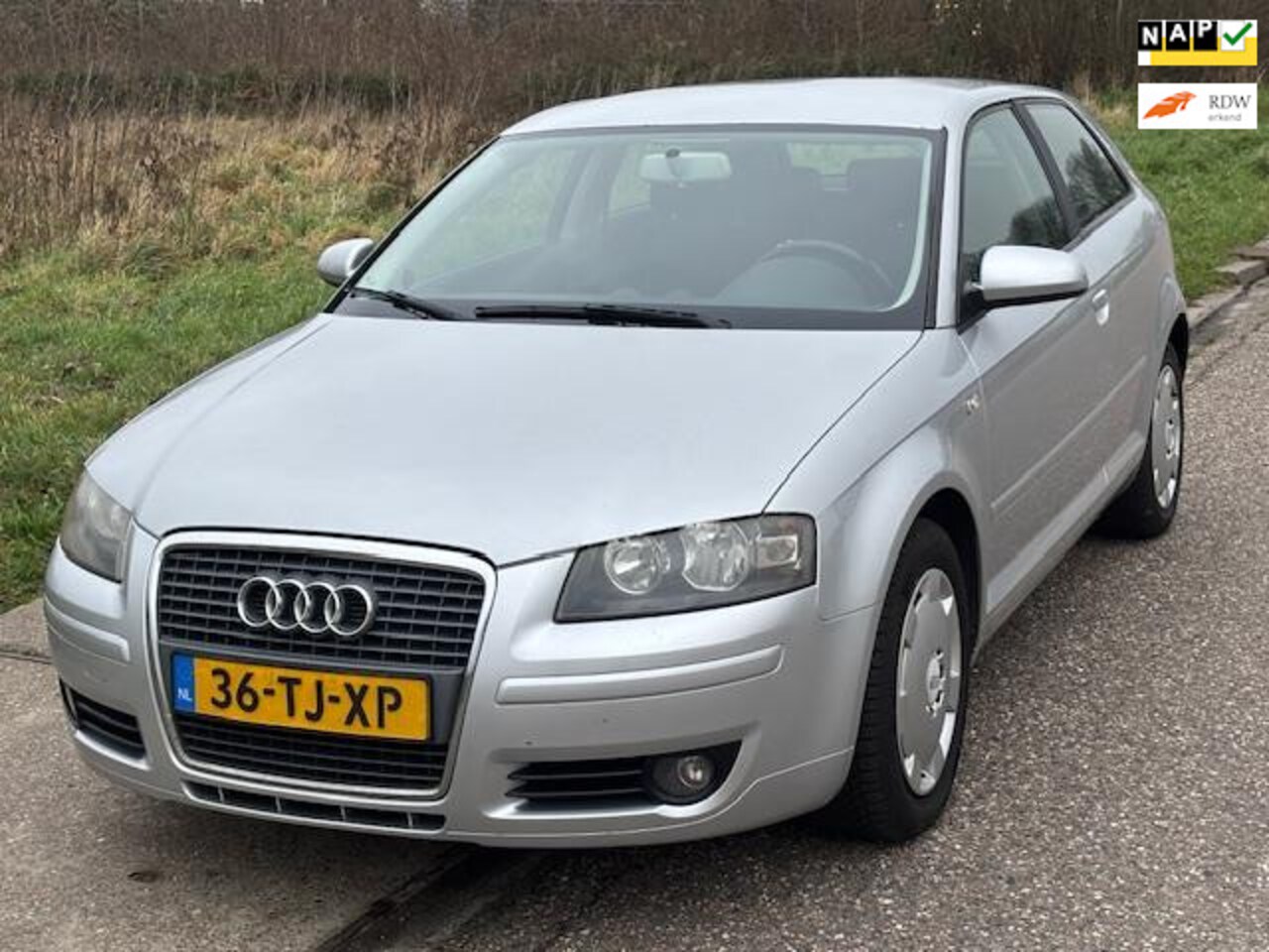 Audi A3 1.6 FSI Attraction 3-Drs ECC Audio/CD Electric pakket ABS ...