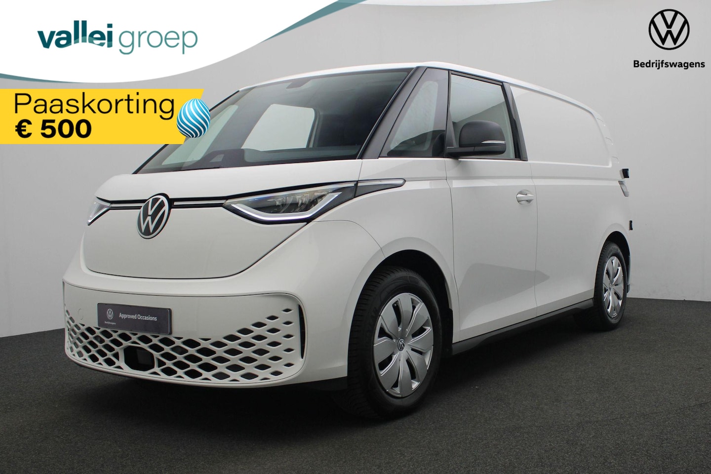 Volkswagen ID. Buzz Cargo 77 kWh 204 pk | Trekhaak | 3-zits | Achteruitrijcamera | Adaptive ...