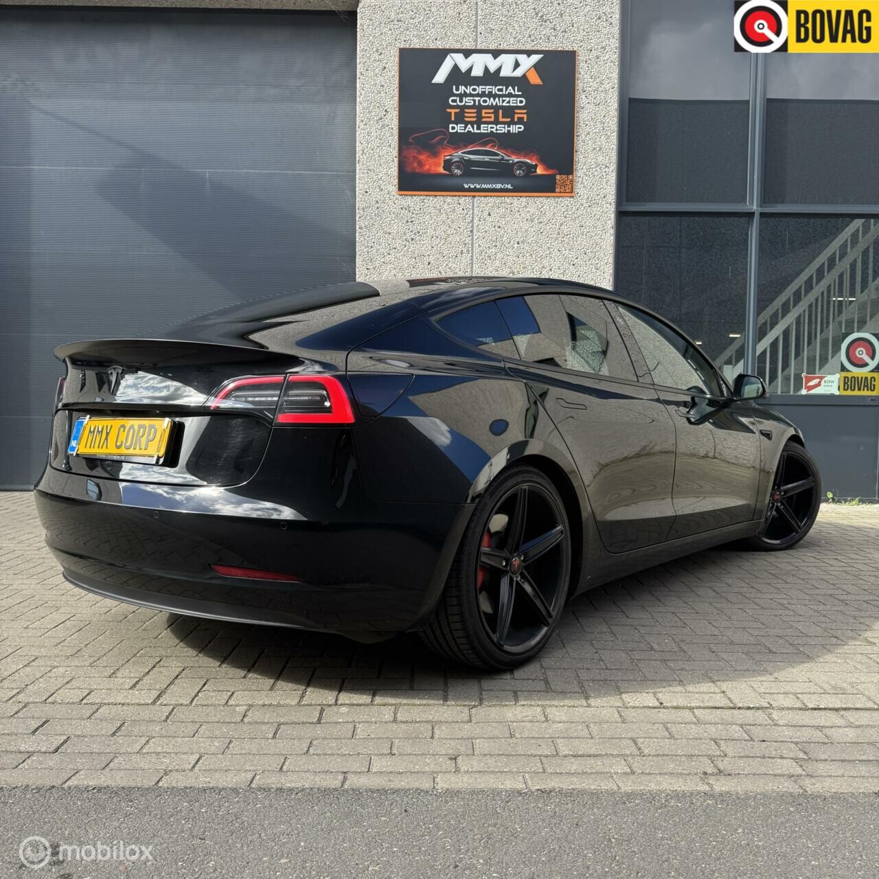 Tesla Model 3 Performance AWD 78 kWh CUSTOM HOOD EN VELGEN 2021 ...