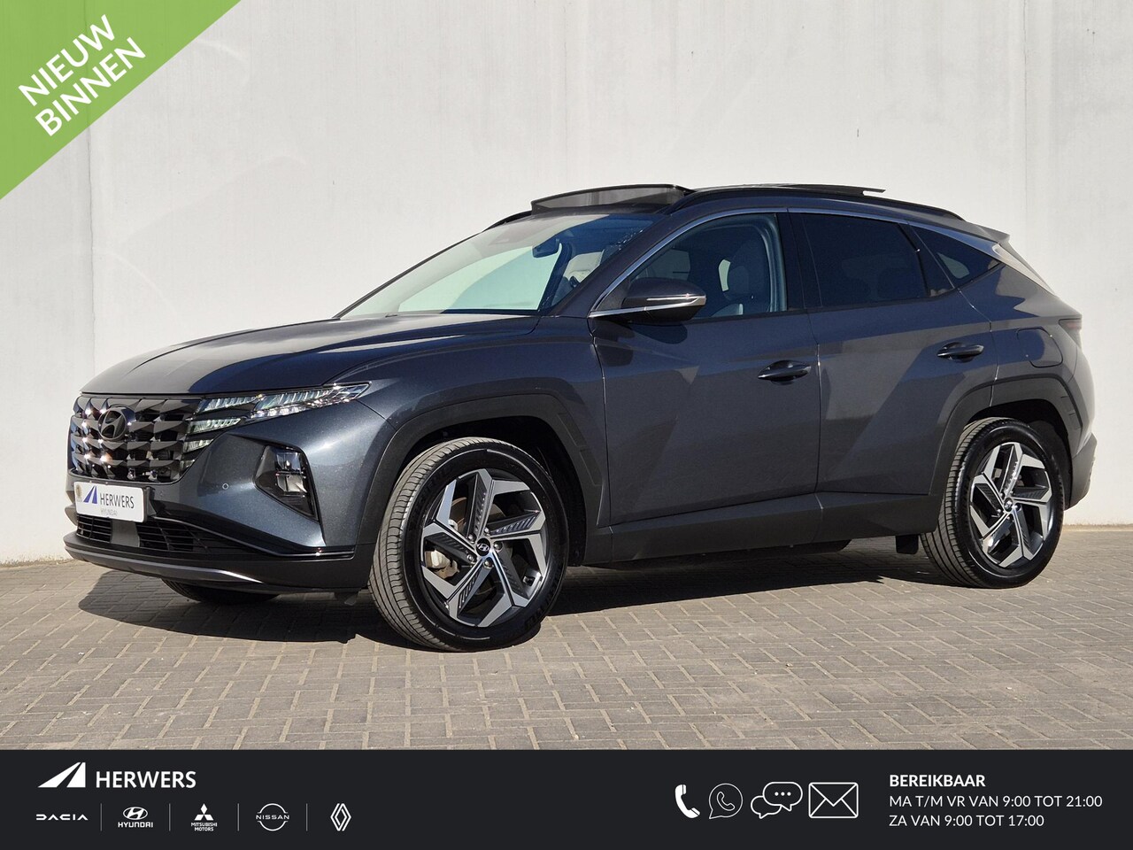 Hyundai Tucson 1.6 T-GDI PHEV Premium Sky 4WD Automaat / Schuifdak / Trekgewicht 1350Kg / Apple ...