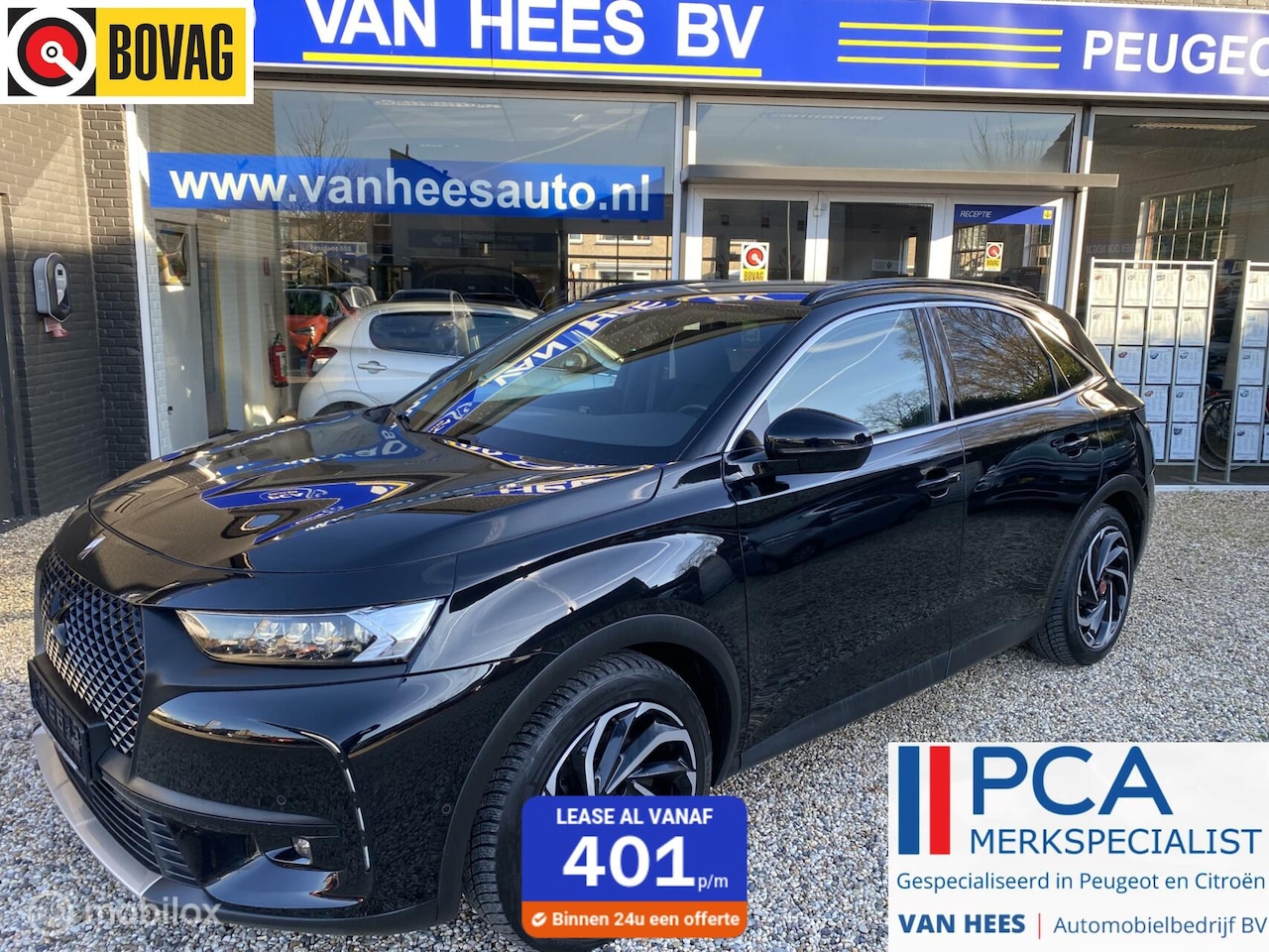 DS 7 Crossback 300 pk E-Tense 4x4 Performance Line| night vision ...
