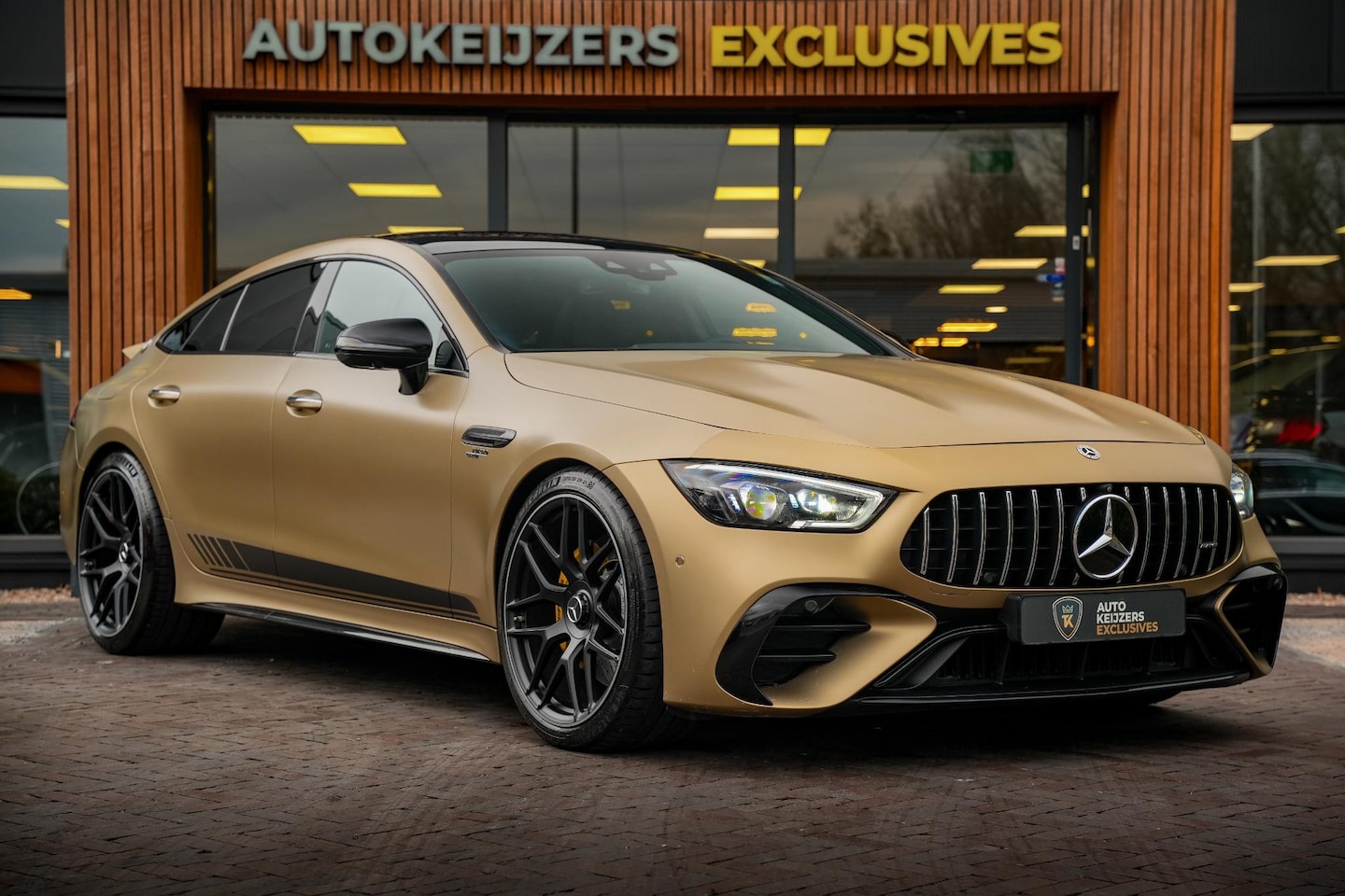Mercedes-Benz AMG GT 53 Edition Magno Gold Panodak Burmester Memory ...