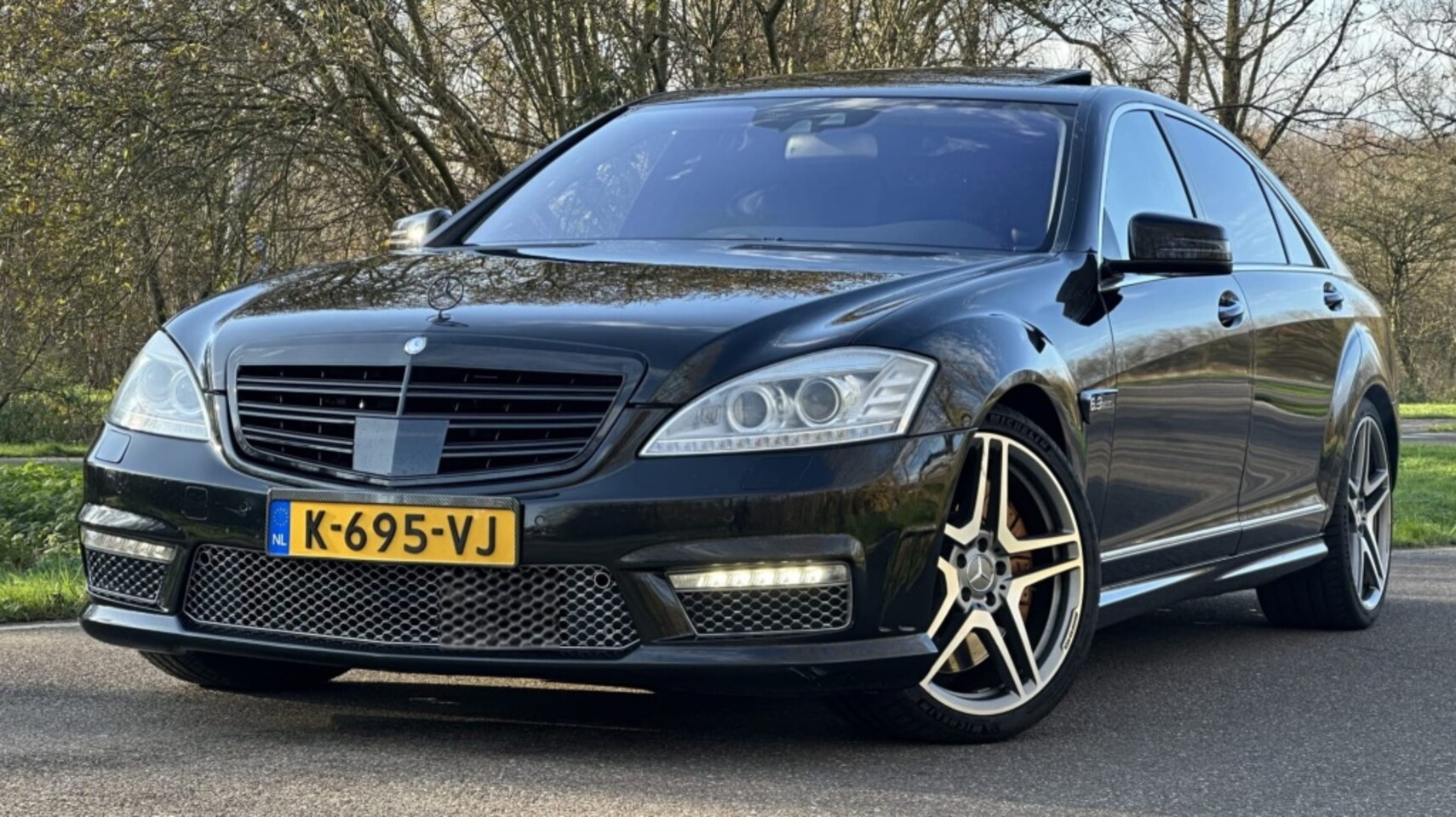 Mercedes-Benz S-klasse AMG S63 Lang - 525 PK - Youngtimer 2009 Benzine ...