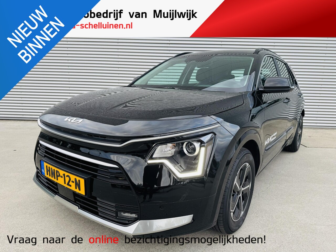 Kia Niro 1.6 GDi Hybrid DynamicLine Demo auto | KM stand kan iets ...