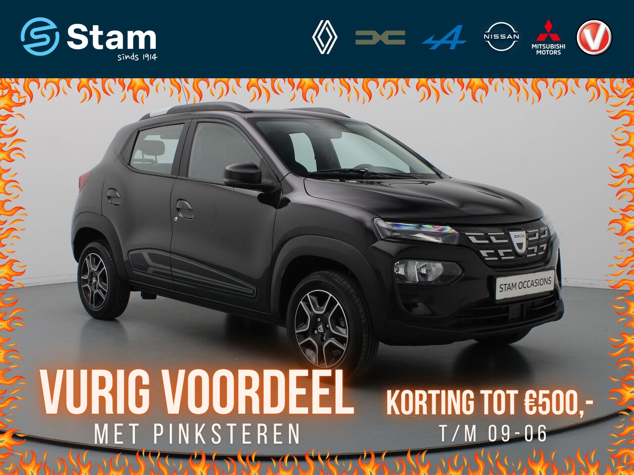 Dacia Spring Comfort 27 kWh Airco | Begrenzer | Radio 2023 Elektrisch ...