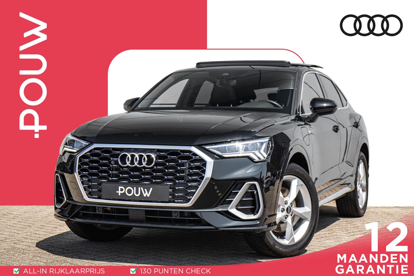 Audi Q3 Sportback 45 TFSIe 245pk PHEV S Edition | Panoramadak | Trekhaak | Camera ...