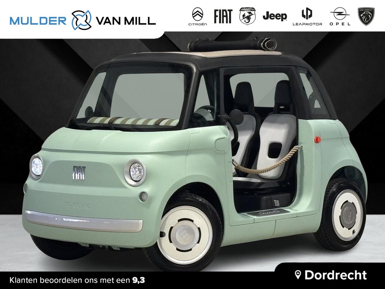 Fiat Topolino Dolcevita | DIRECT UIT VOORRAAD LEVERBAAR | VANAF 16 JAAR ...