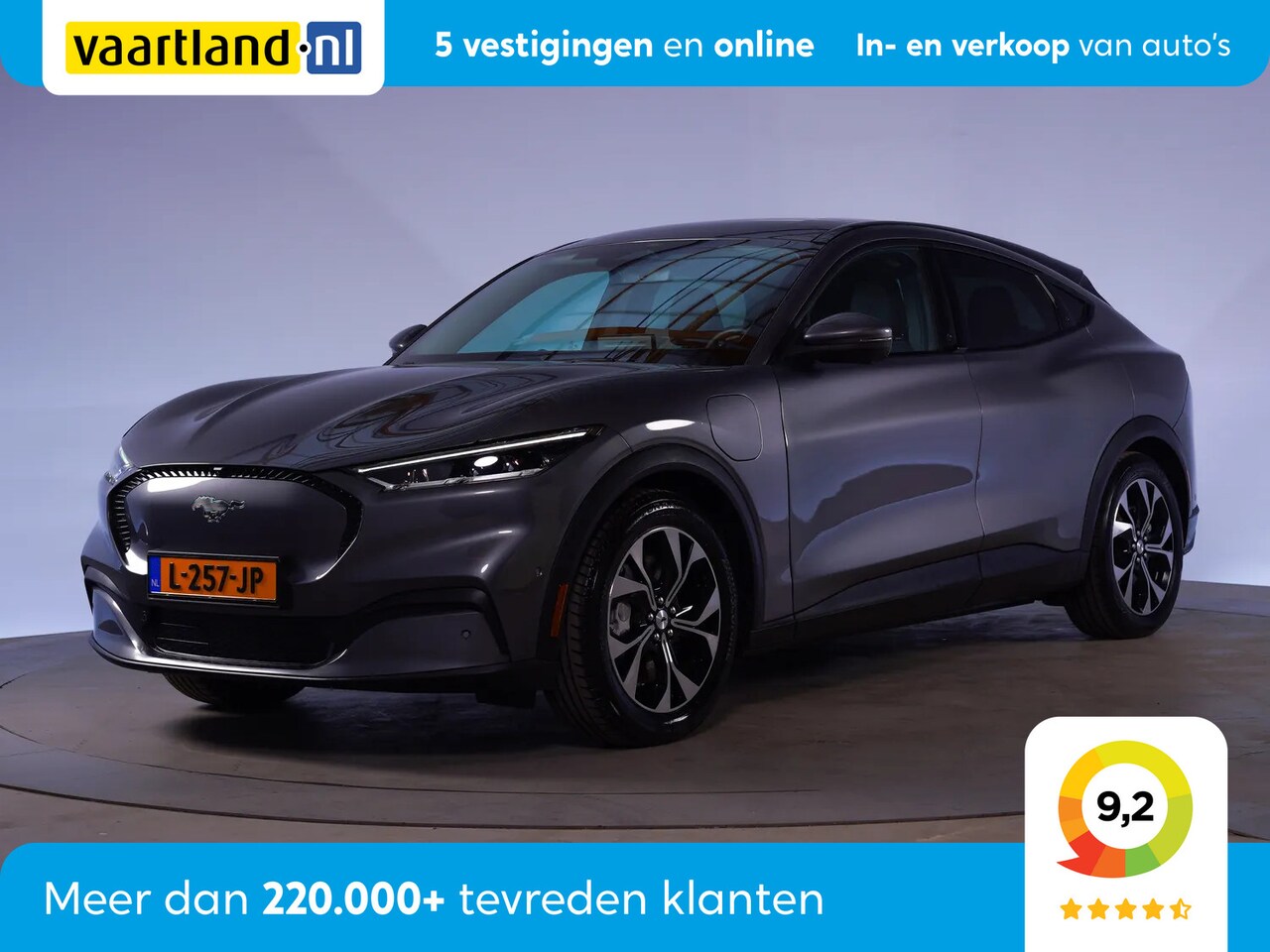 Ford Mustang Mach-E 98 kWh Extended Range RWD [ Leder Navi 360°cam ...