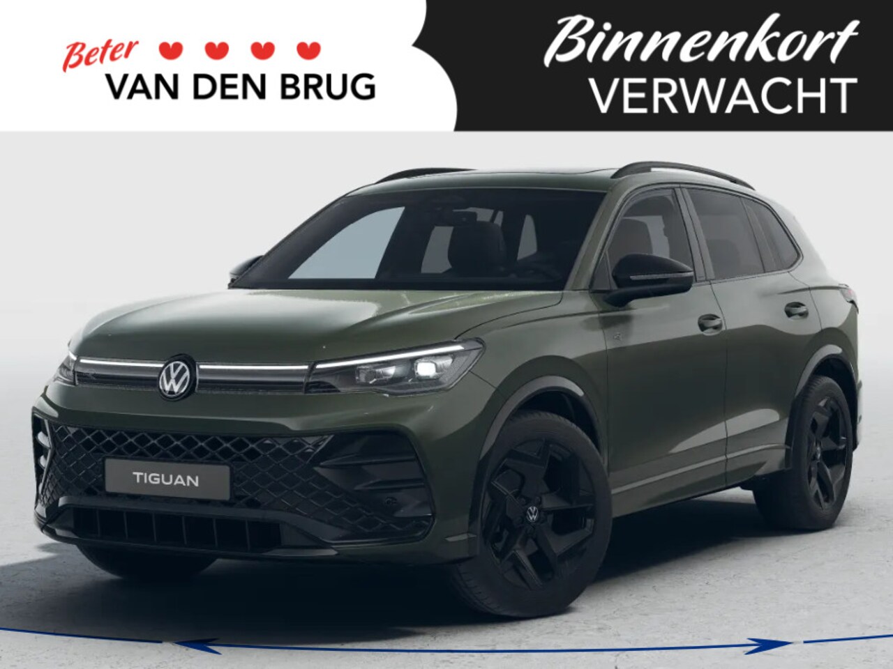 Volkswagen Tiguan 1.5 eHybrid R-Line Edition Navi | Trekhaak | Black Style | 20"York | LED ...