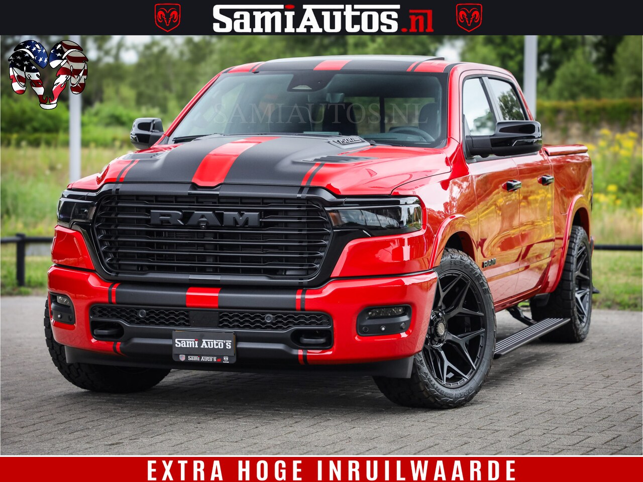 Dodge Ram 1500 Night Premium | RED DEVIL | Full Option | De Meest Luxe Pick-Up in zijn Klasse ...