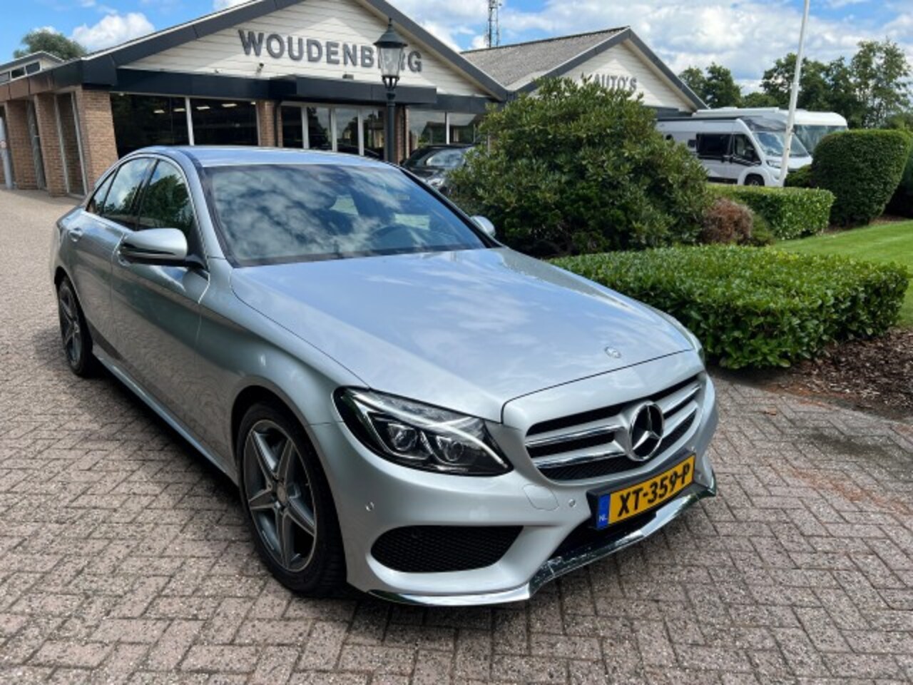 Mercedes-Benz C-klasse C 180 Aut. AMG int + ext 2017 Benzine - Occasion ...