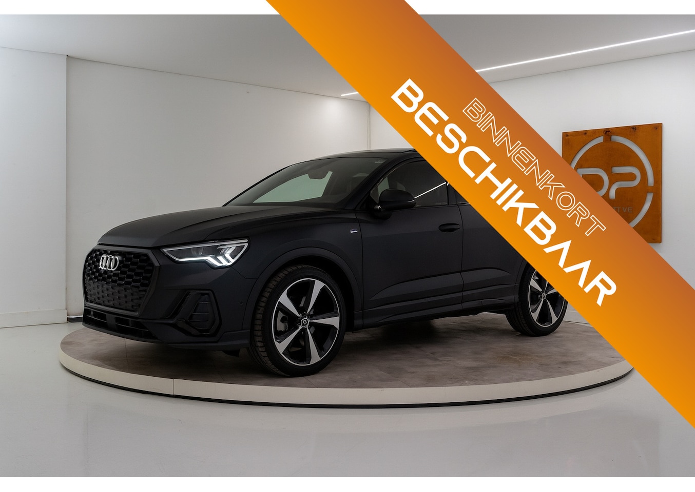 Audi Q3 Sportback 45 TFSI e Edition 245PK Matte Black | Pano | Sfeer ...