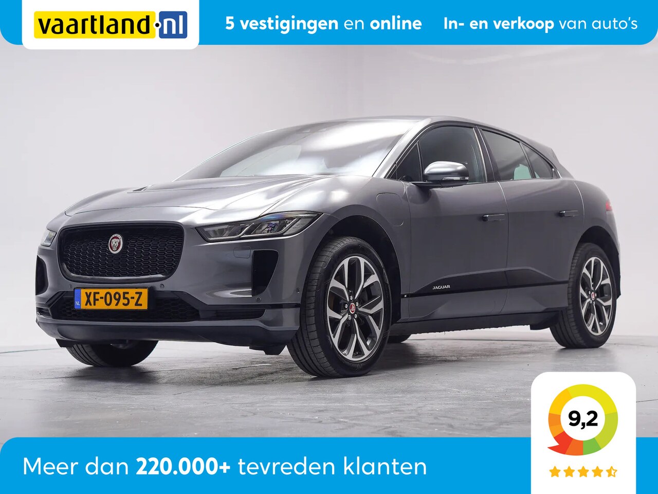 Jaguar I-PACE EV400 S 90 kWh [Merdian Leder SOH 89, 9] 2018 Elektrisch ...