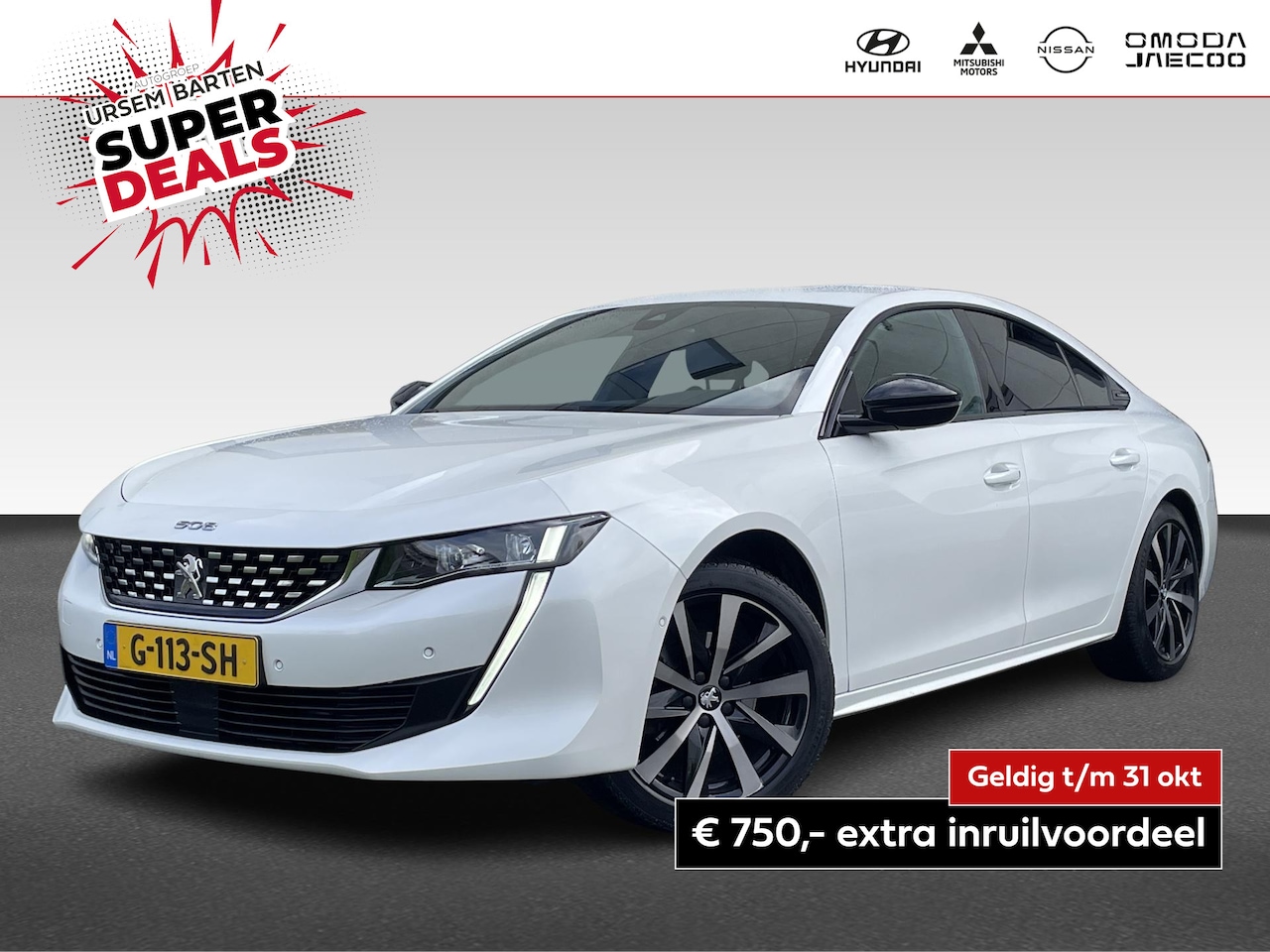 Peugeot 508 1.6 PureTech Blue Lease GT Line | FOCAL® Premium Hi-Fi ...