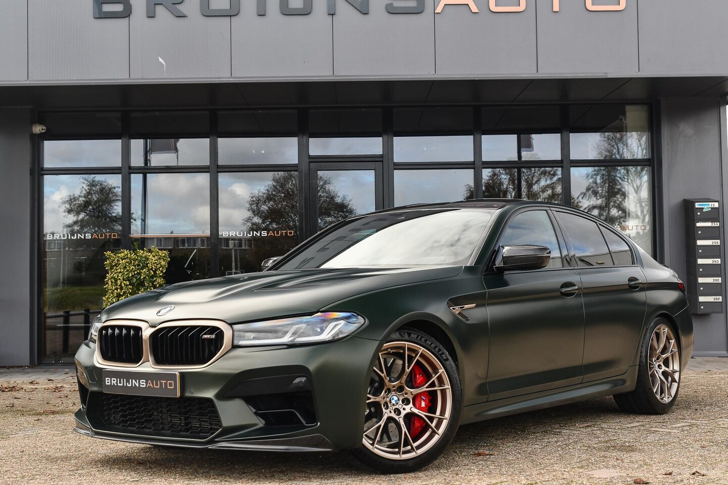 BMW M5 5-serie CS Frozen Deep Green 2021 Benzine - Occasion te koop op ...