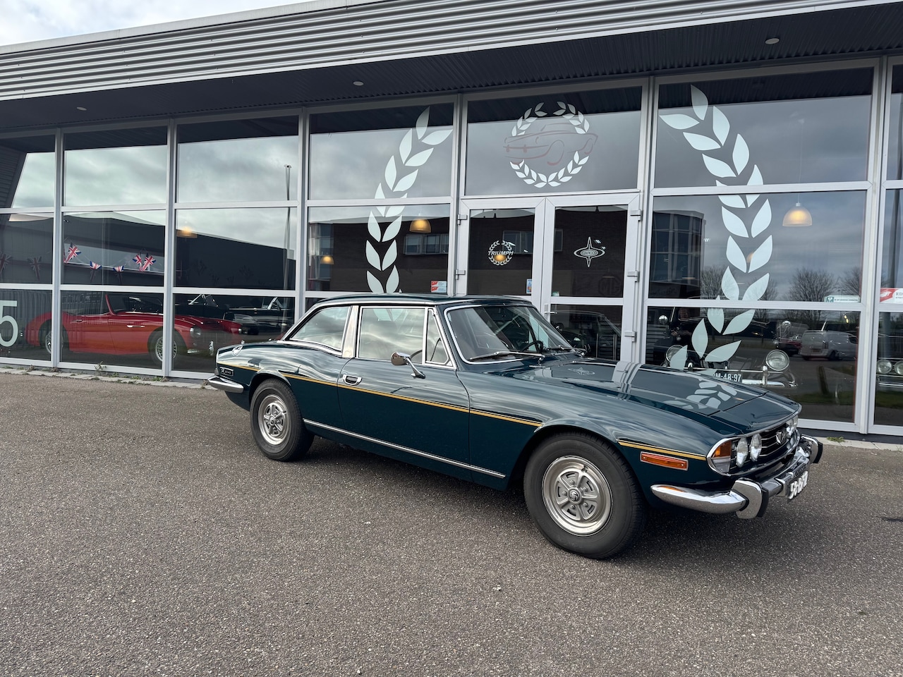 Triumph Stag MK II Convertible incl. hardtop 1974 Benzine - Occasion te ...