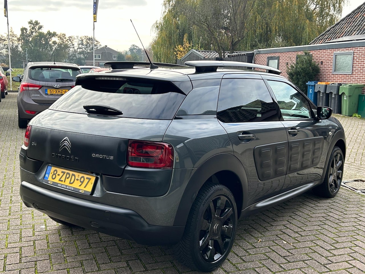 Citroën C4 Cactus 1.2 e-VTi Shine Aut. 1e Eig Navi Clima Camera Park.Sens NAP NL-Auto Volledig ...