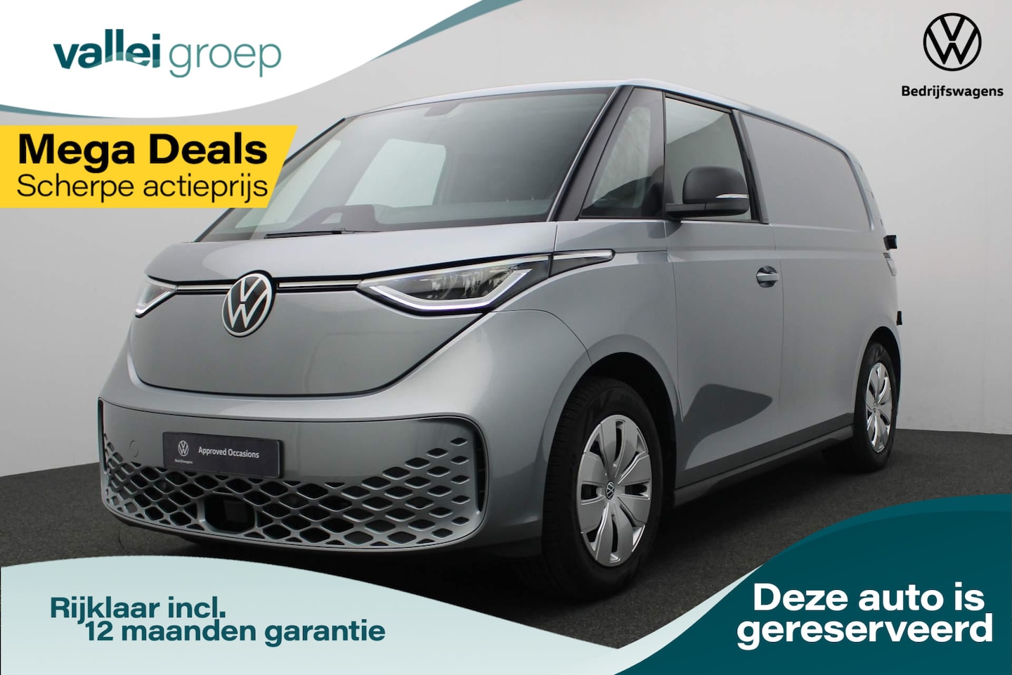 Volkswagen ID. Buzz Cargo 77 kWh 204 pk ID. Buzz Cargo 77 kWh 204PK | Trekhaak | 3-zits ...