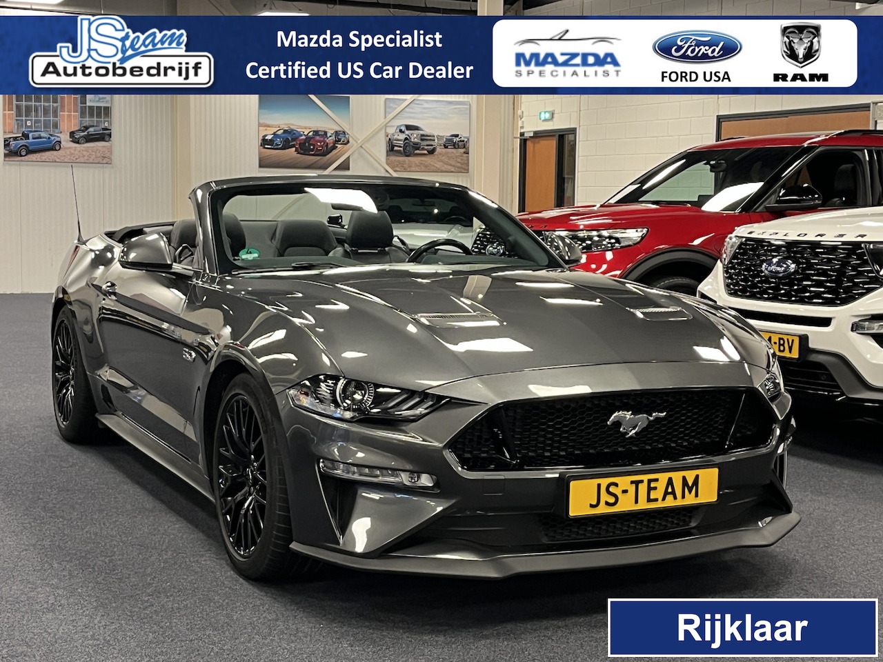 Ford Mustang Convertible 5.0i V8 GT Premium 450PK Automaat Performance ...