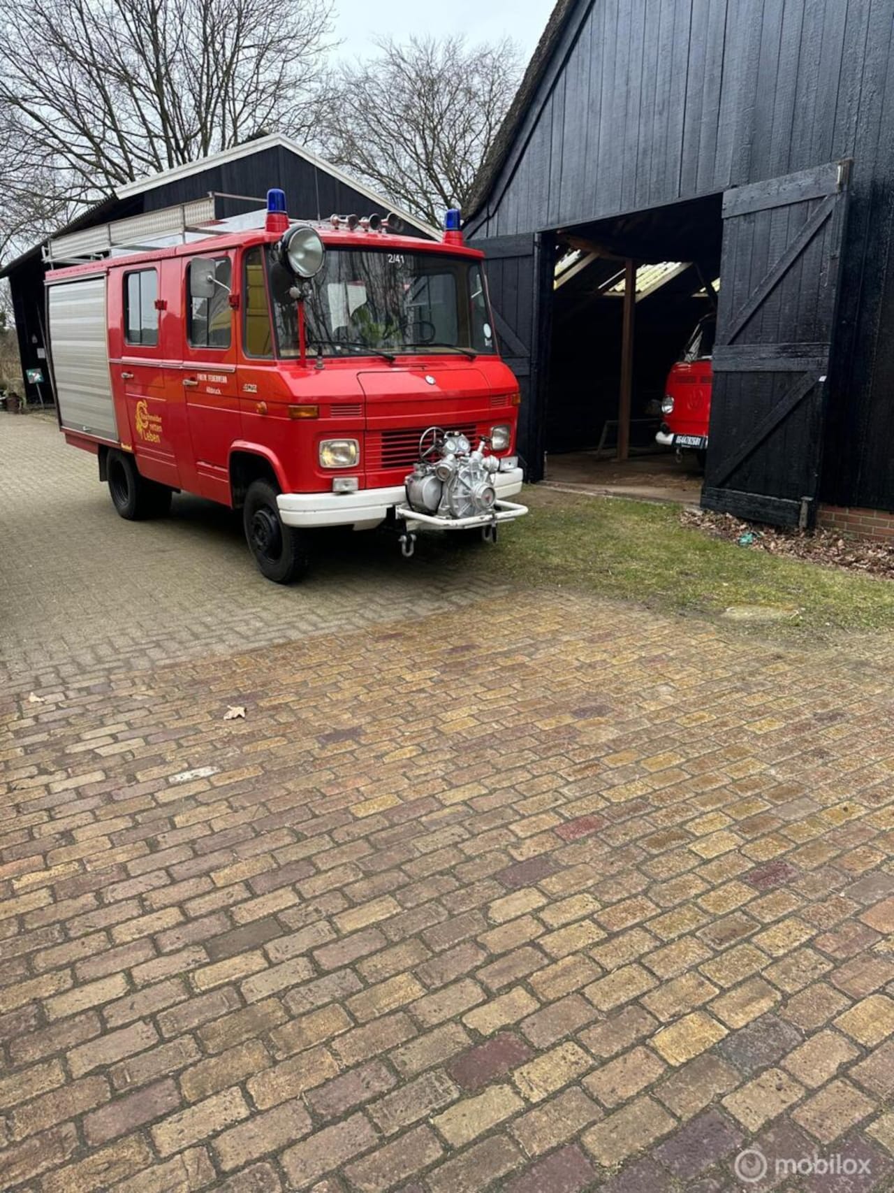 Mercedes-Benz 409 B1976 Brandweer Camperbasis Wegenbelastingvrij 1976 ...