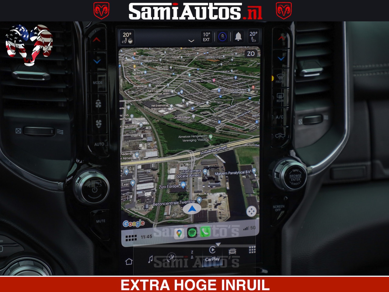 Dodge Ram 1500 Laramie Sport 5.7 V8 HEMI 402PK 4x4 | Panorama dak | 12 ...