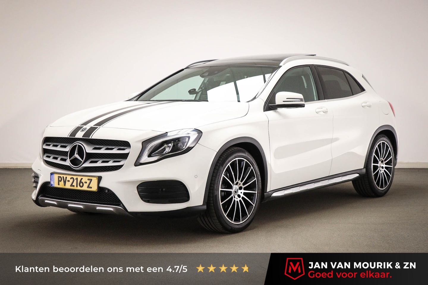 Mercedes-Benz GLA-Klasse 250 White Art | PANORAMADAK | RECARO ...