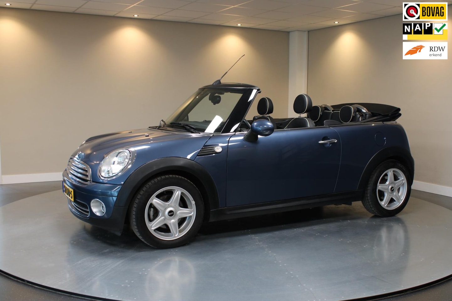 MINI Cabrio 1.6 Cooper Chili *Top onderhouden* Stoelverw.|Leer|Cruise ...