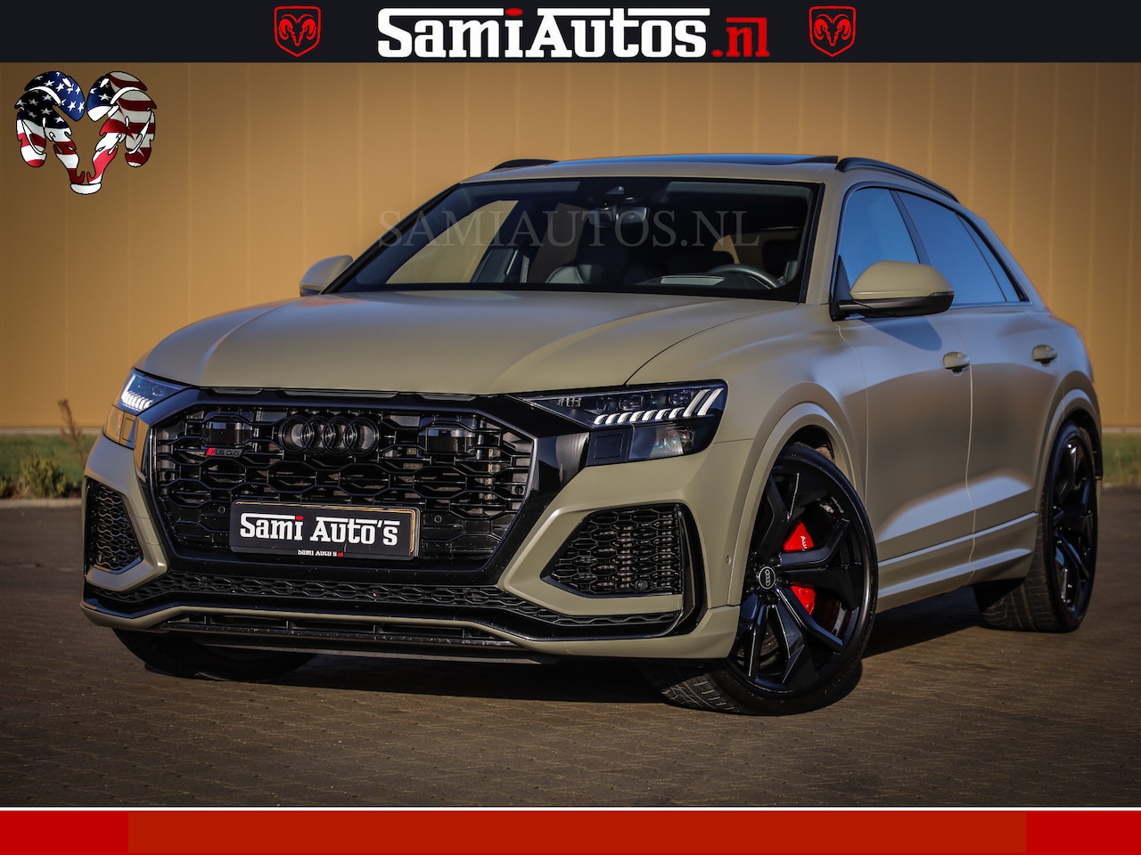Audi RSQ8 RSQ8 600PK 4.0 TFSI | MATT OLIVE GREEN | QUATTRO | MEGA VOLLE ...